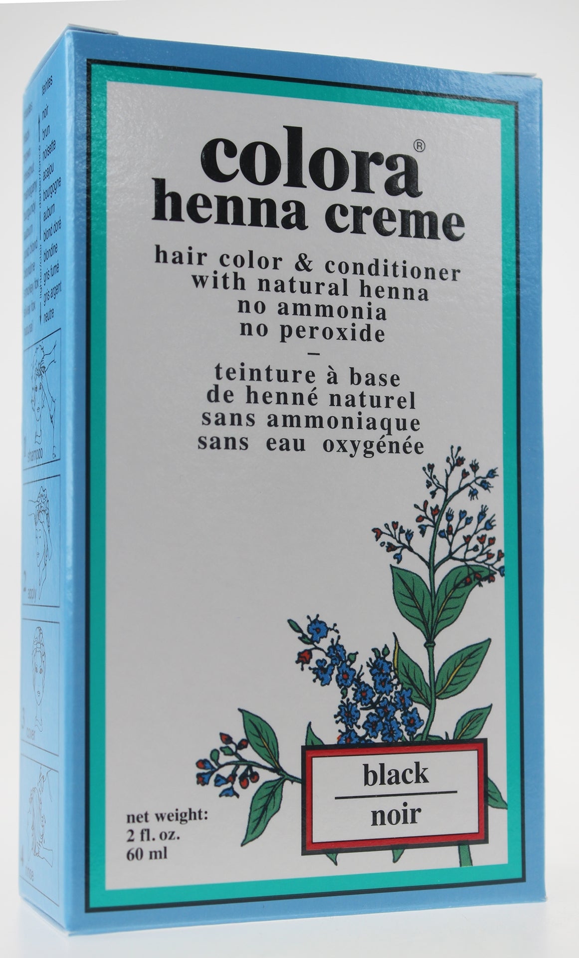 Colora Henna Creme Black 60ml – Natural Focus