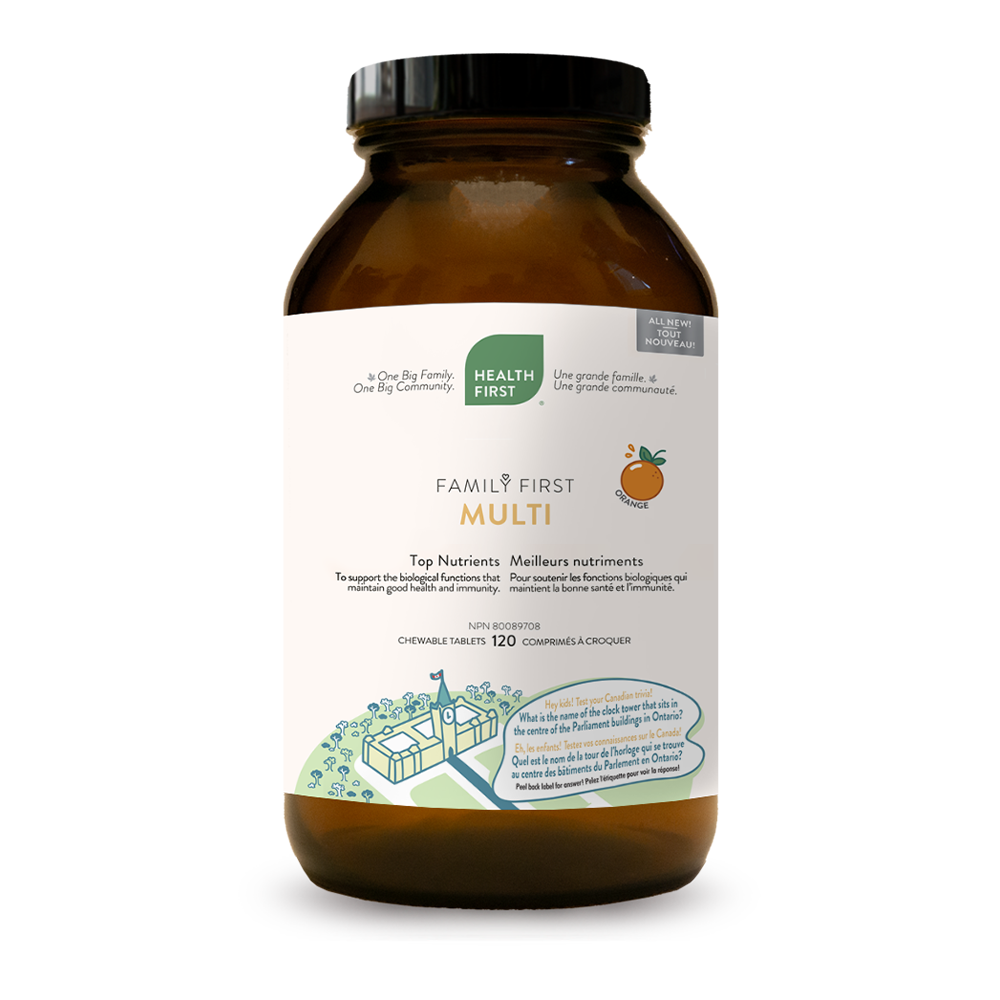 Health First Family First Multi 120 Chewable Tablets | Kids – Natural Focus