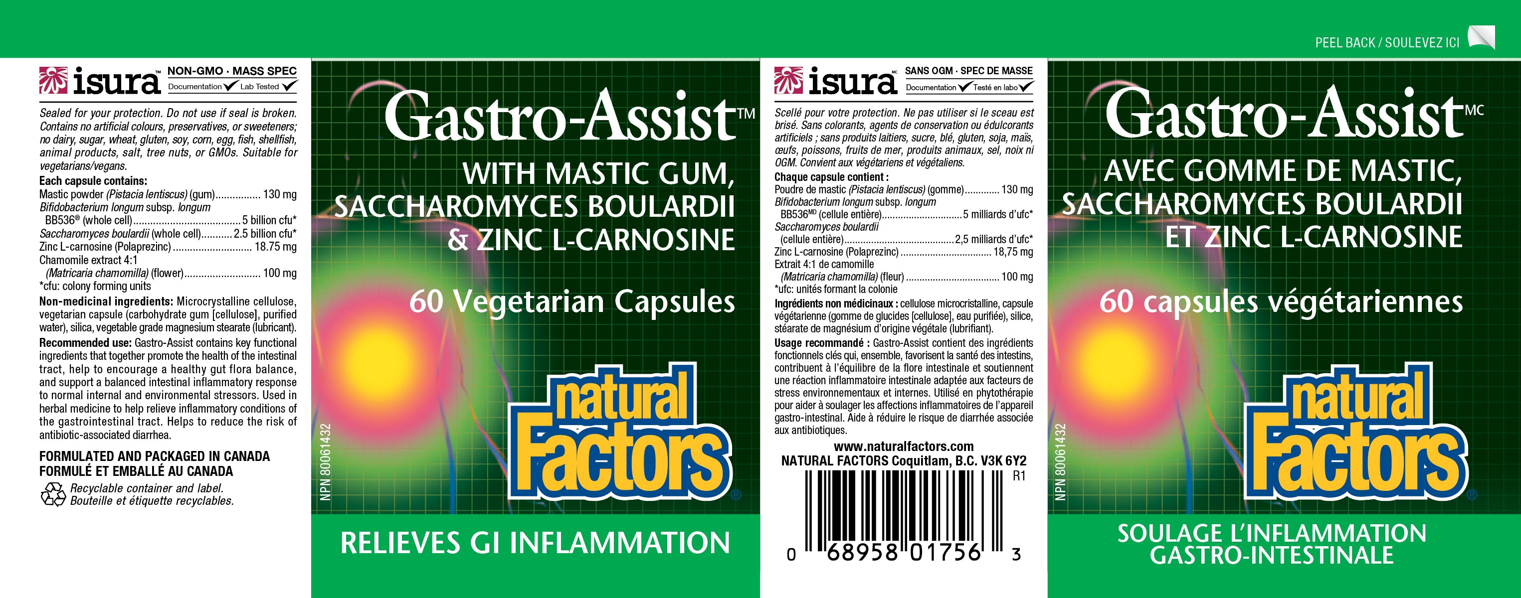 Natural Factors Gastro-Assist 60 Veg. Capsules – Natural Focus