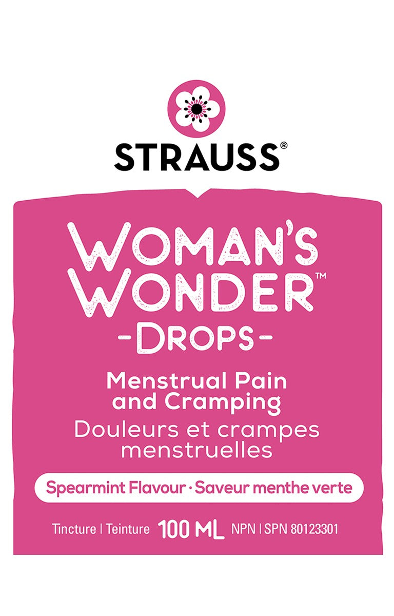 Strauss Woman's Wonder Drops 100ml Tincture – Natural Focus Health