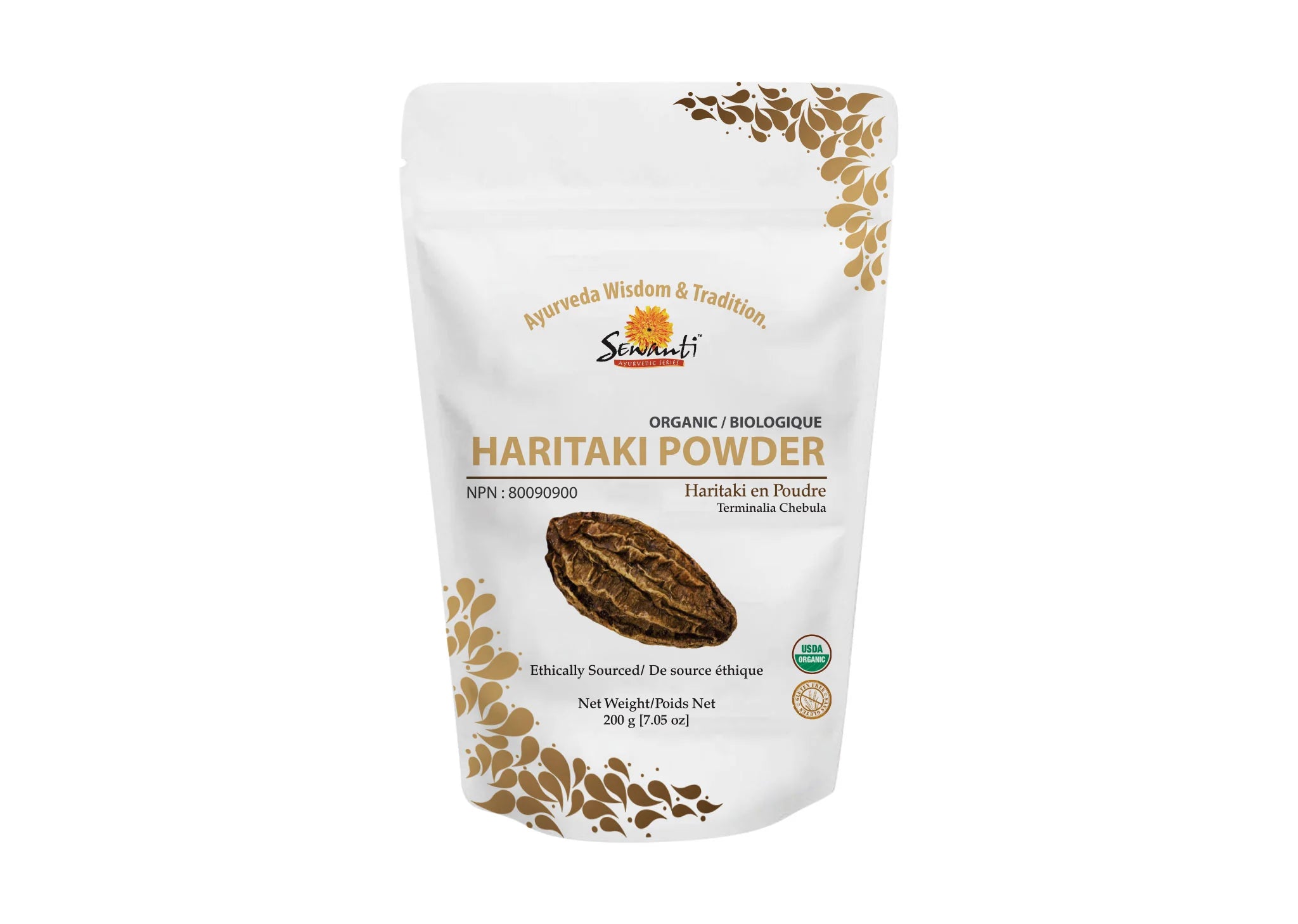 Sewanti Organic Haritaki (Harad) 200g Powder – Natural Focus