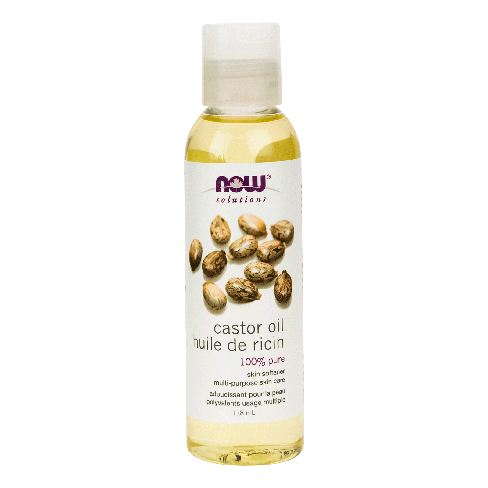 Now Solutions Castor Oil 473ml – Natural Focus