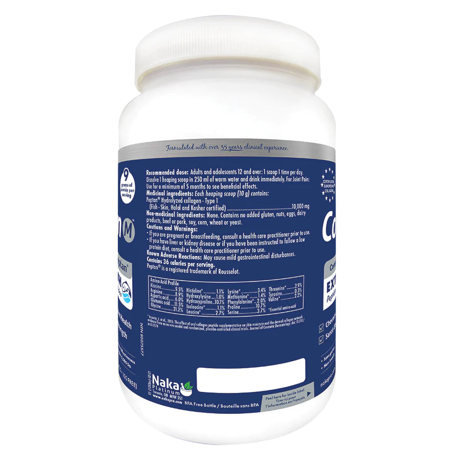 Naka Platinum Pro Collagen Marine Unflavoured 425g Powder – Natural Focus