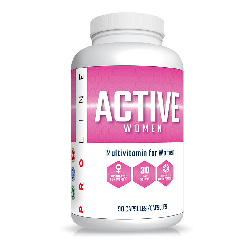 ProLine Active Women 90 Veg. Capsules – Natural Focus