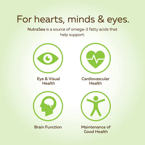 NutraSea Omega-3 Liquid Lemon Flavour 500ml – Natural Focus