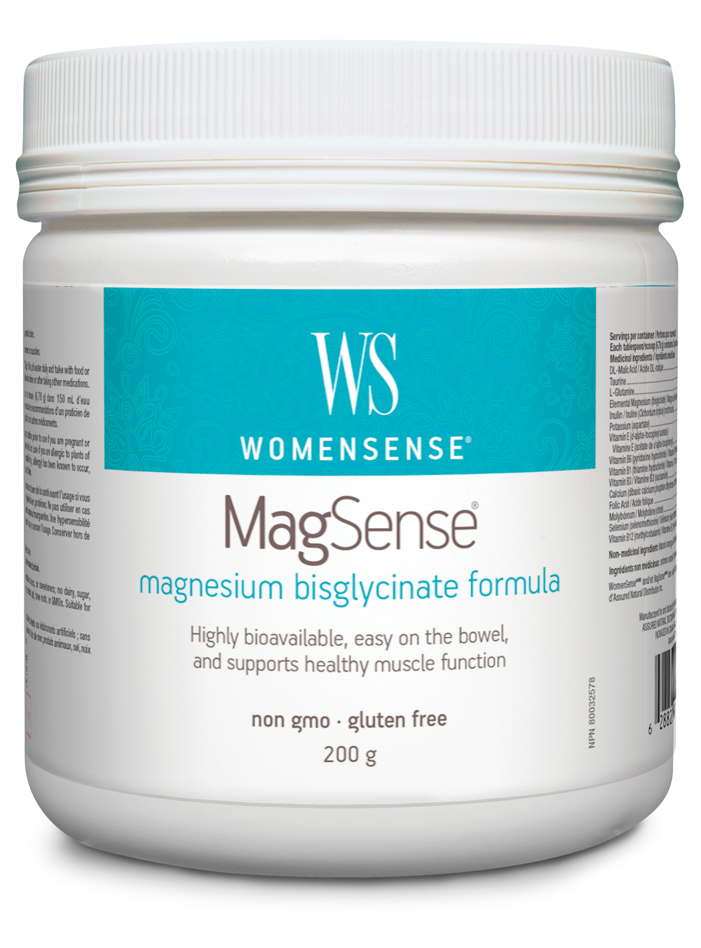 WomenSense MagSense 200g Powder Original Flavour – Natural Focus