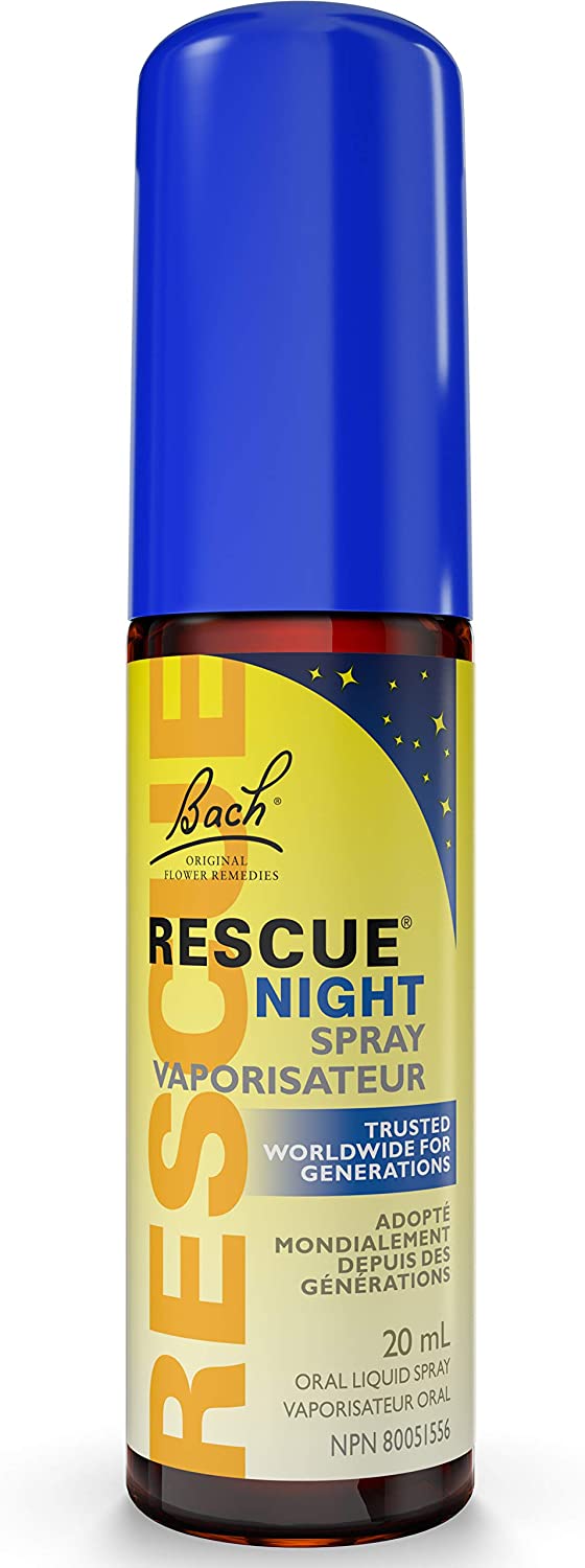 Bach Rescue Night 20ml Spray – Natural Focus