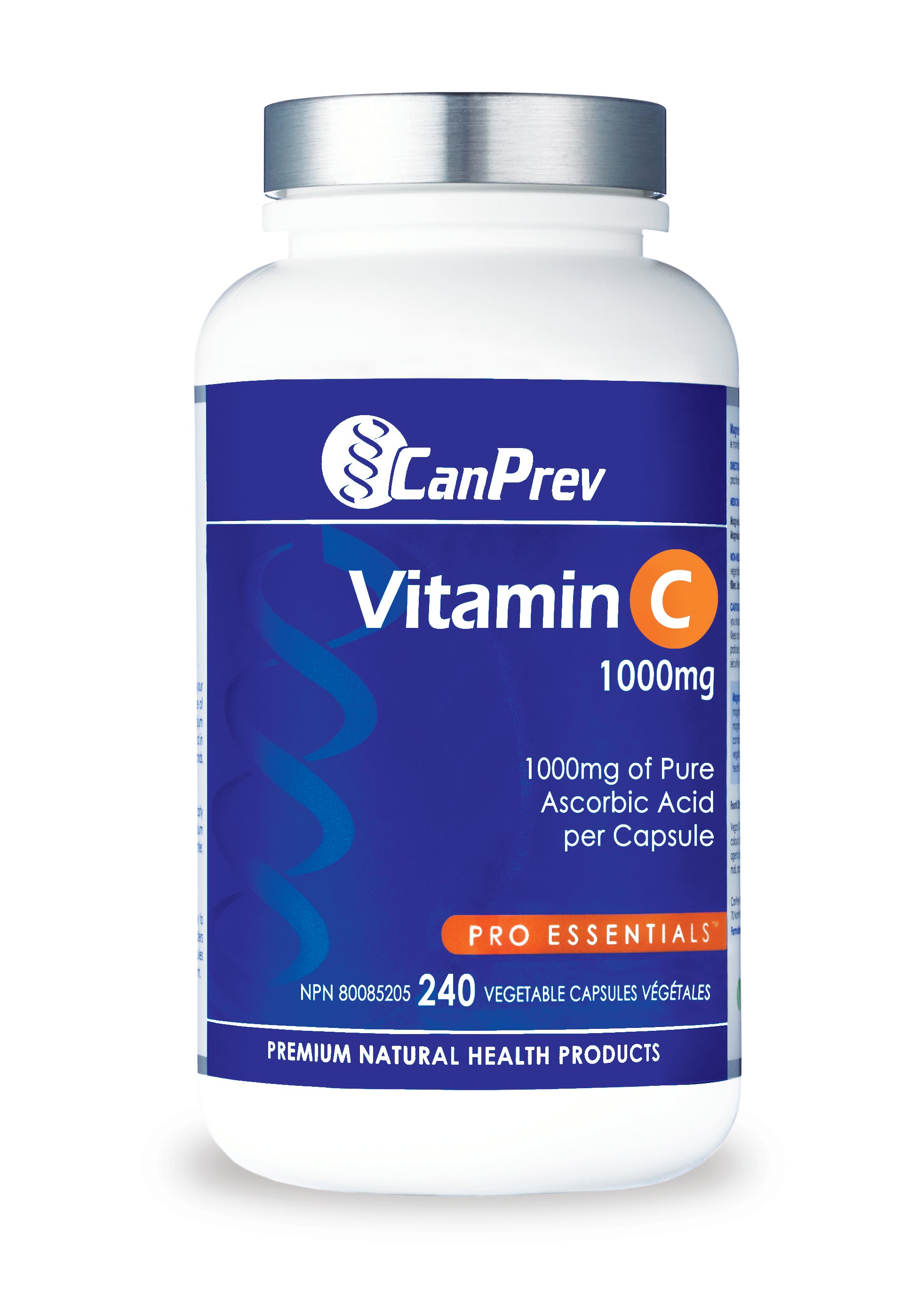 CanPrev Vitamin C 1000mg 240 Veg. Capsules – Natural Focus