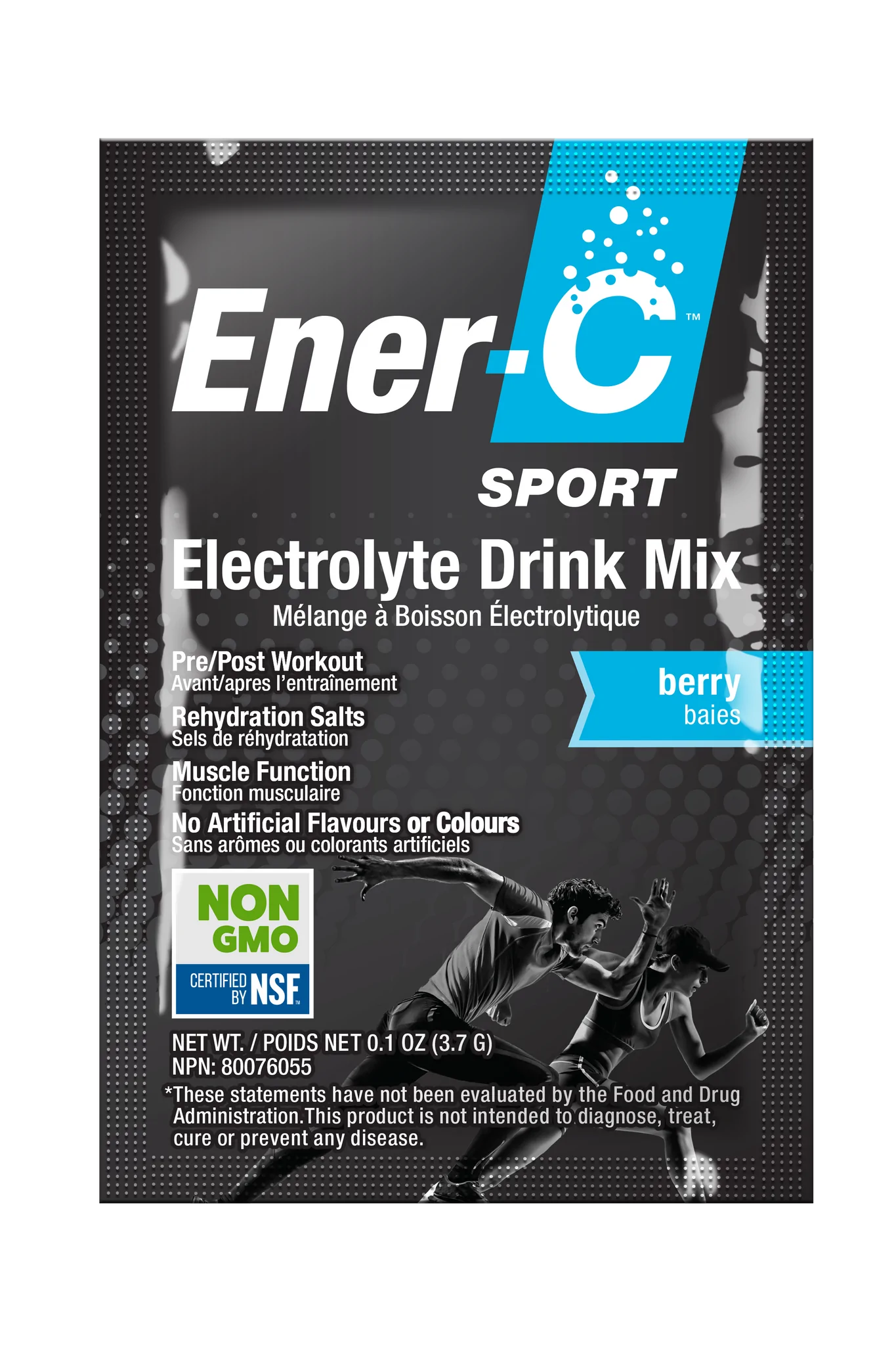 Ener-C Electrolyte Drink Mix 12 Sachet Mixed Berry Flavour – Natural Focus