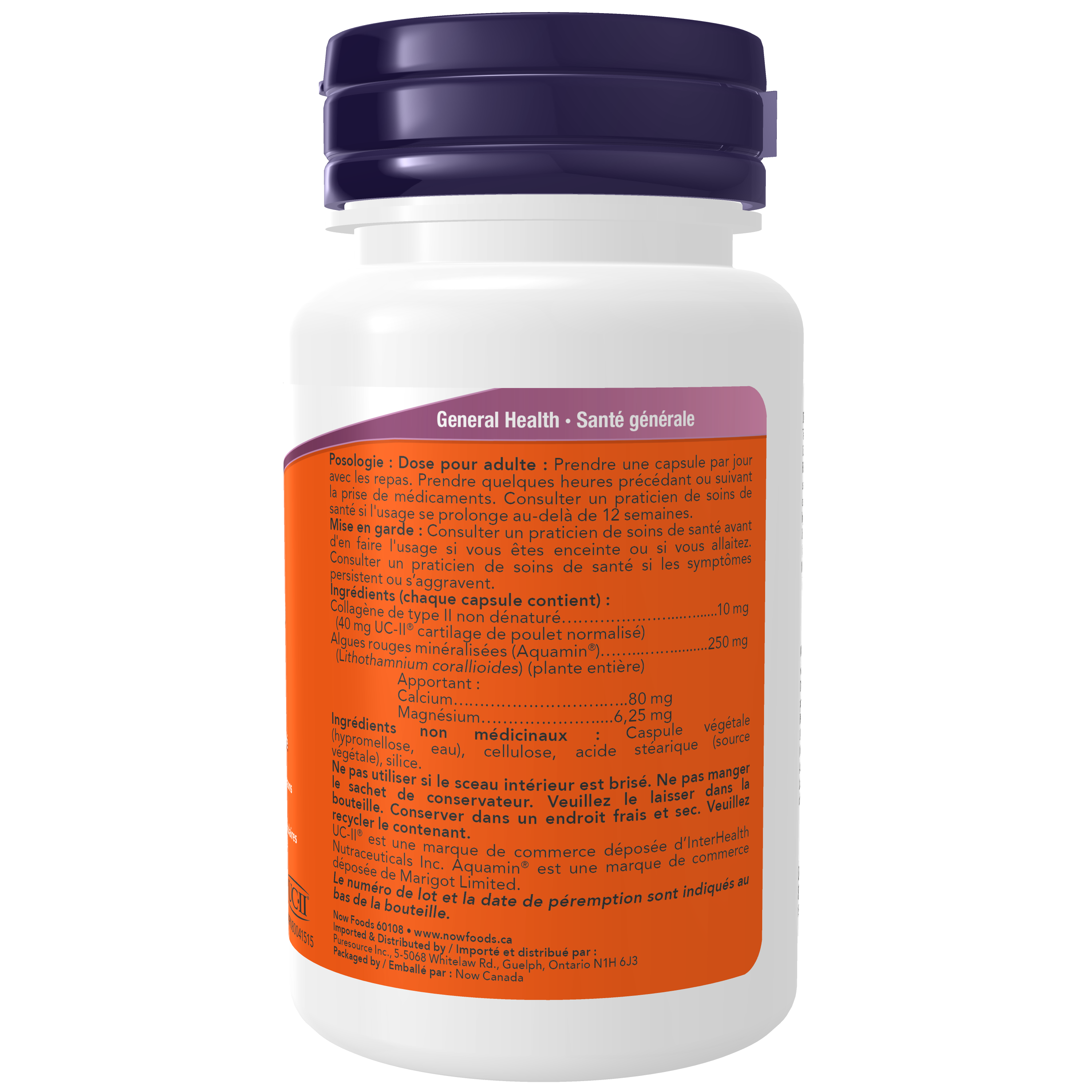 Now UC-II 60 Veg. Capsules – Natural Focus