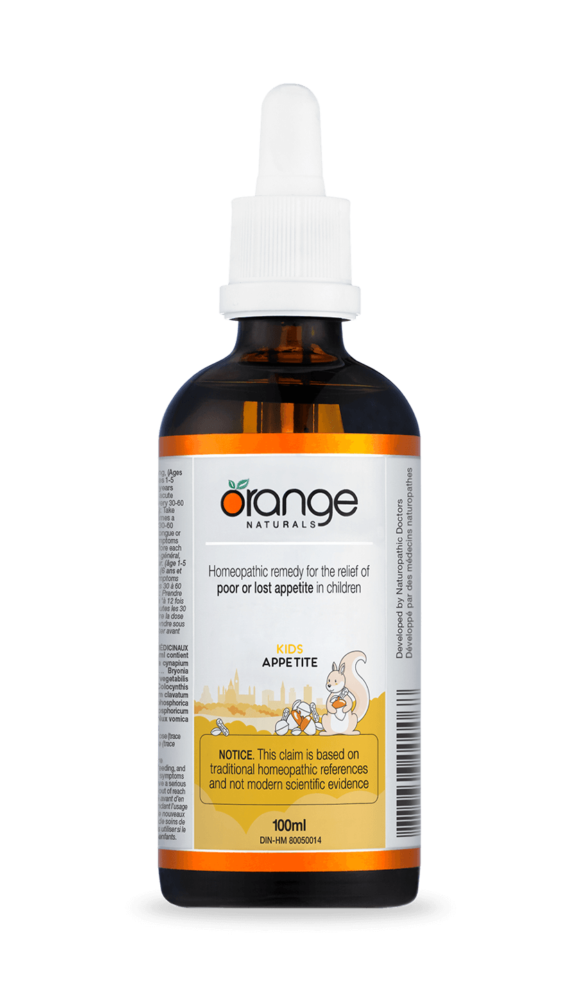 Orange Naturals Appetite for Kids 100ml Tincture – Natural Focus