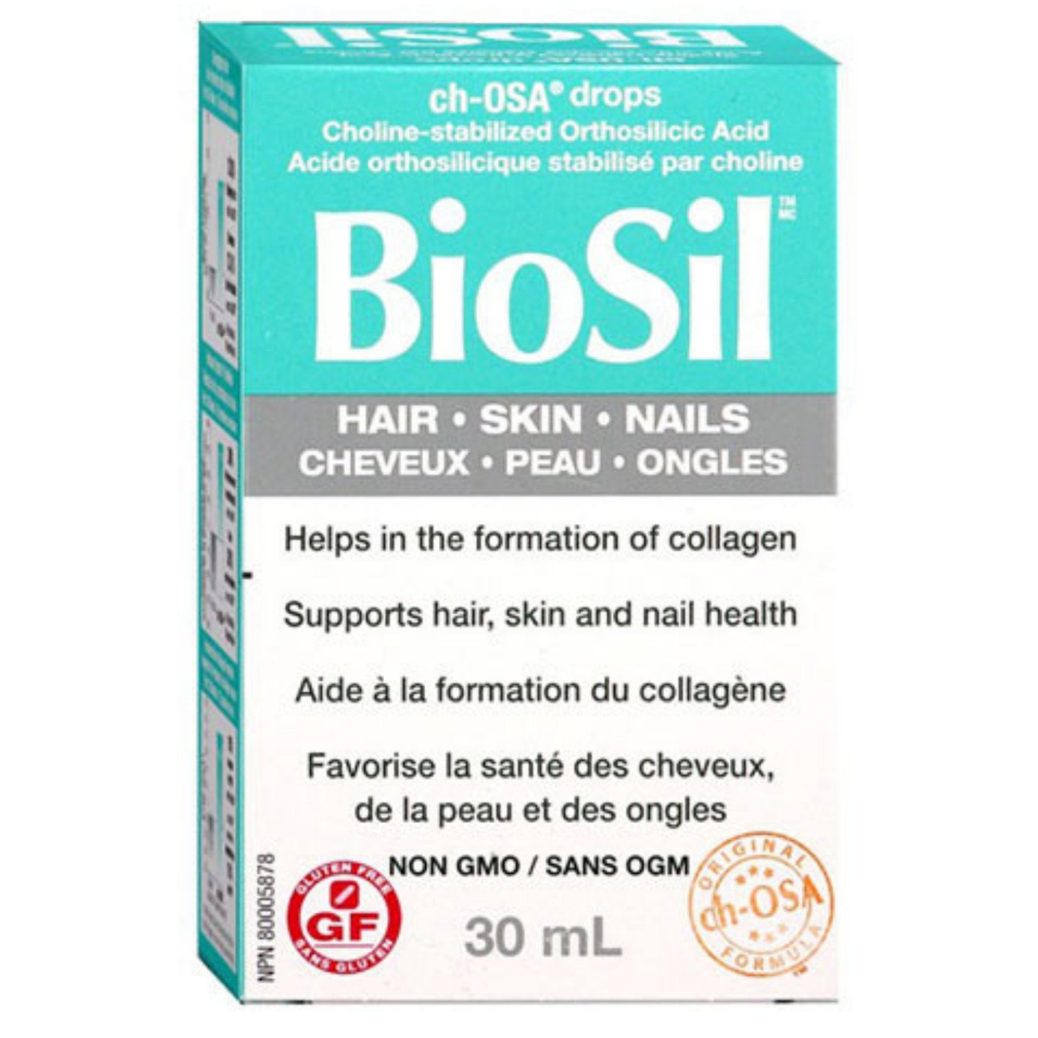 Biosil 30ml Liquid – Natural Focus